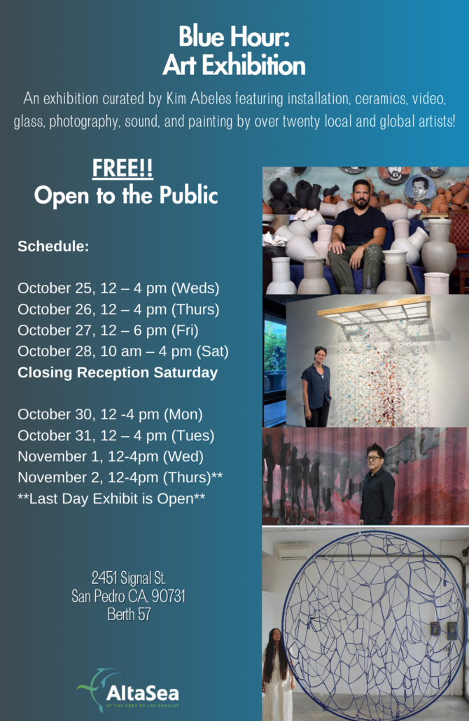 Blue Hour Art Exhibit - AltaSea